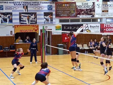 Βόλεϊ Β Εθνικής Γυναικών: Α.Ο.Π. ΜΙΛΩΝΑΣ ΓΙΑΝΝΙΤΣΩΝ – Γ.Σ. ΓΡΕΒΕΝΩΝ 1-3 ...